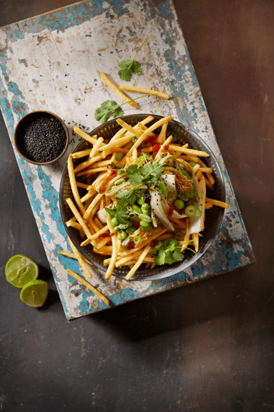 SuperCrunch 6 mm Skin-on | Extra dünne TK-Pommes mit Schale | Aviko